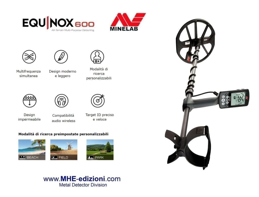 Equinox 600 Minelab Metal Detector - Mhe Detector