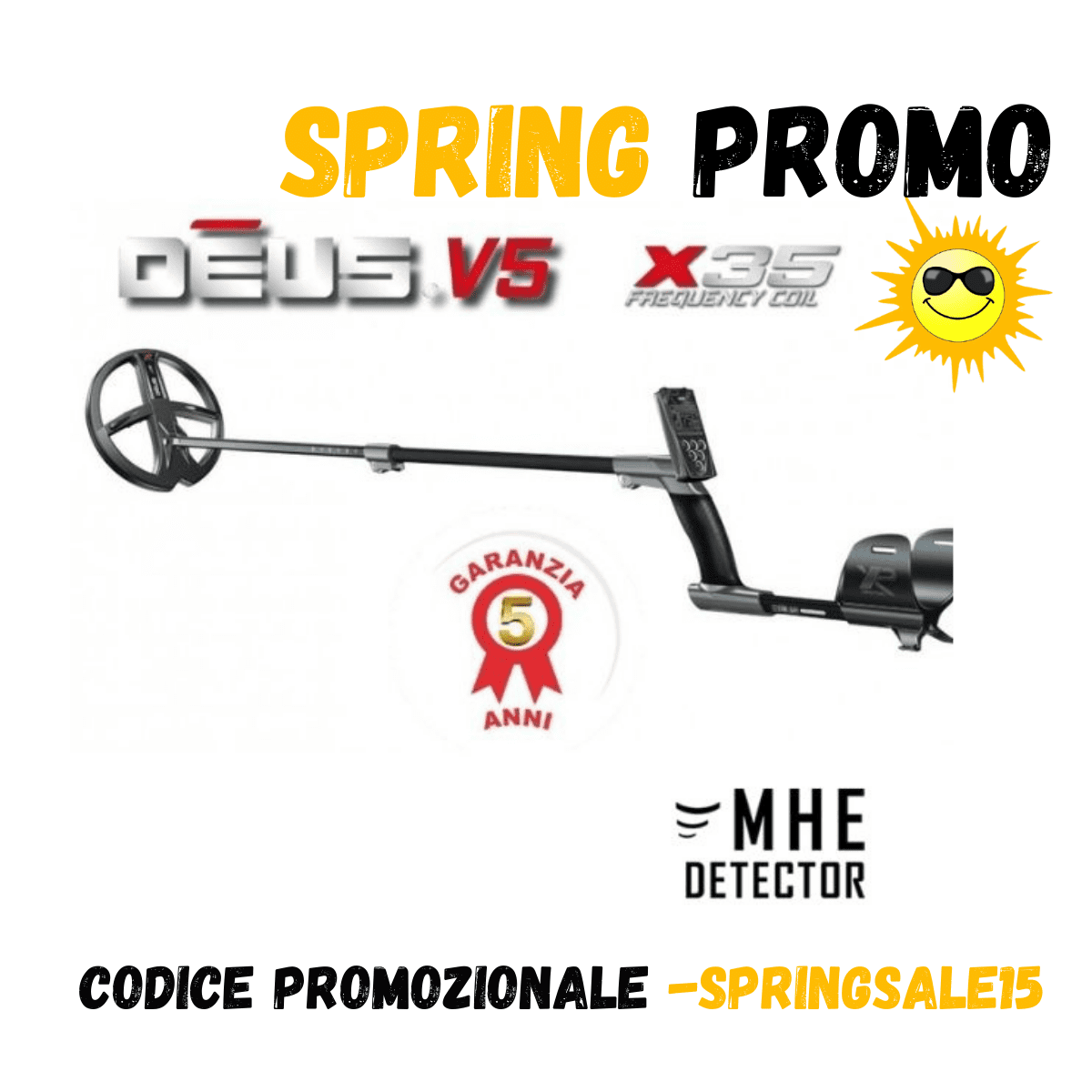 DEUS LITE RC XP CON PIASTRA "11" 28cm METAL DETECTOR - Mhe Detector