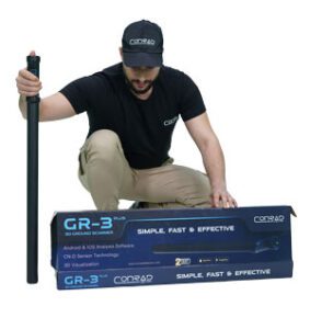 METAL DETECTOR CONRAD GR-3 PLUS- GROUNDTECH GEOSCANNER - Mhe Detector